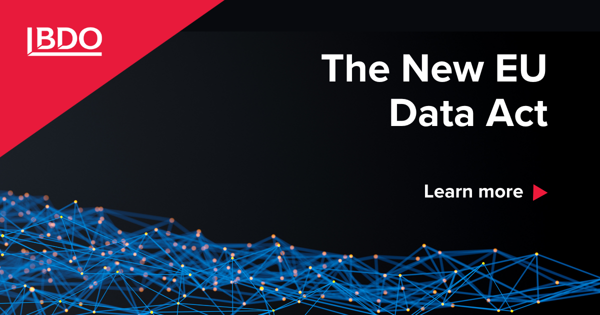 The New EU Data Act - BDO Malta