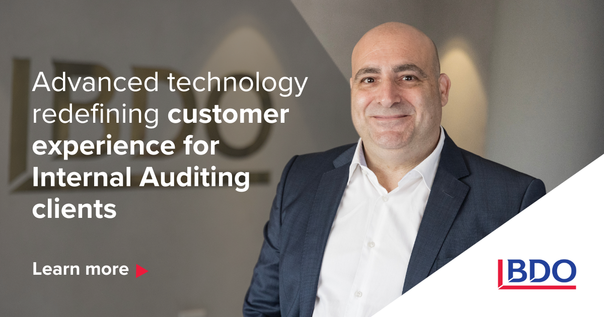 Redefining Internal Audit Client Experience - BDO Malta
