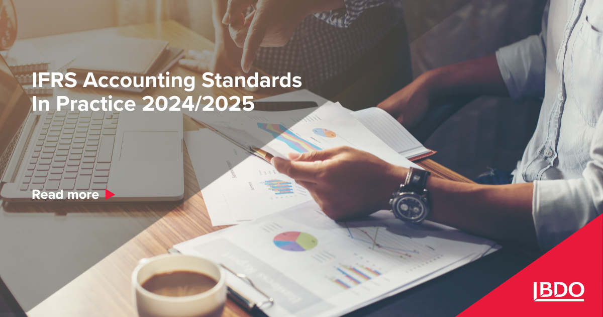 IFRS Accounting Standards In Practice 2024/2025 - BDO Malta