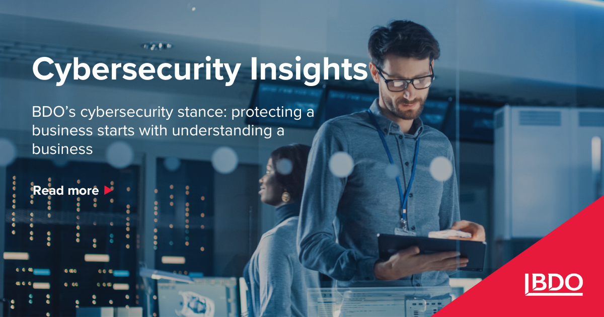 Cybersecurity Insights - BDO Malta