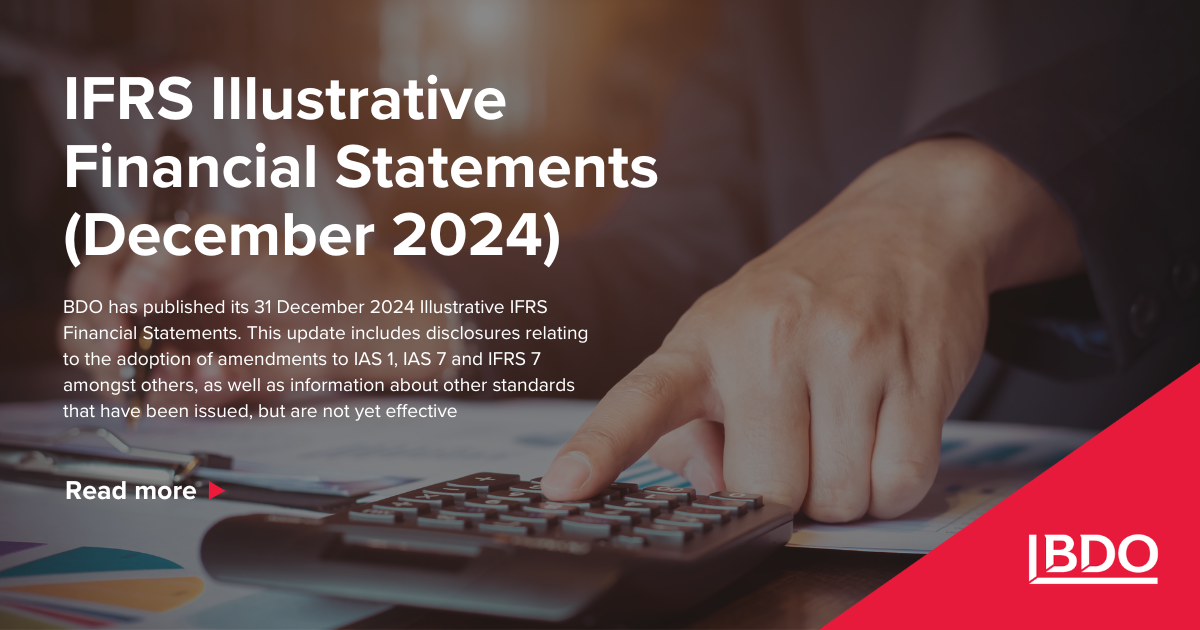 IFRS Illustrative Financial Statements (Dec.2024) - BDO Malta IFRS Illustrative Financial Statements (Dec.2024) - BDO Malta