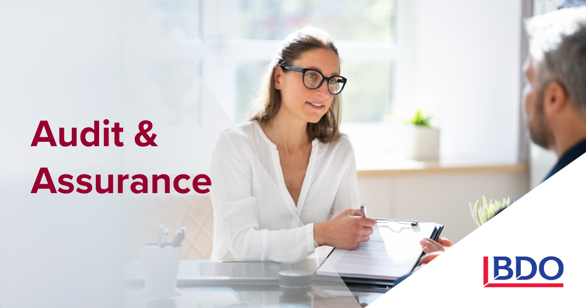 Audit & Assurance Services - BDO Malta