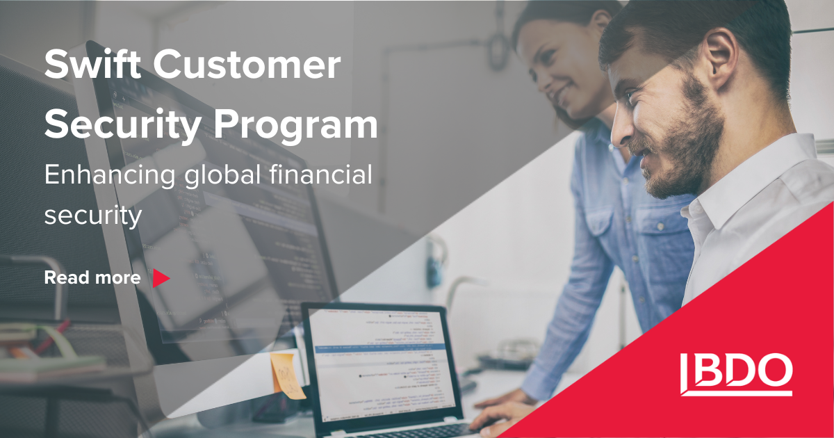 Swift Customer Security Program Bdo Malta